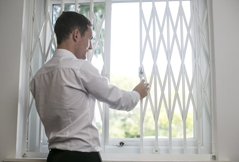 FIXED WINDOW BARS – Security Grilles Bradford